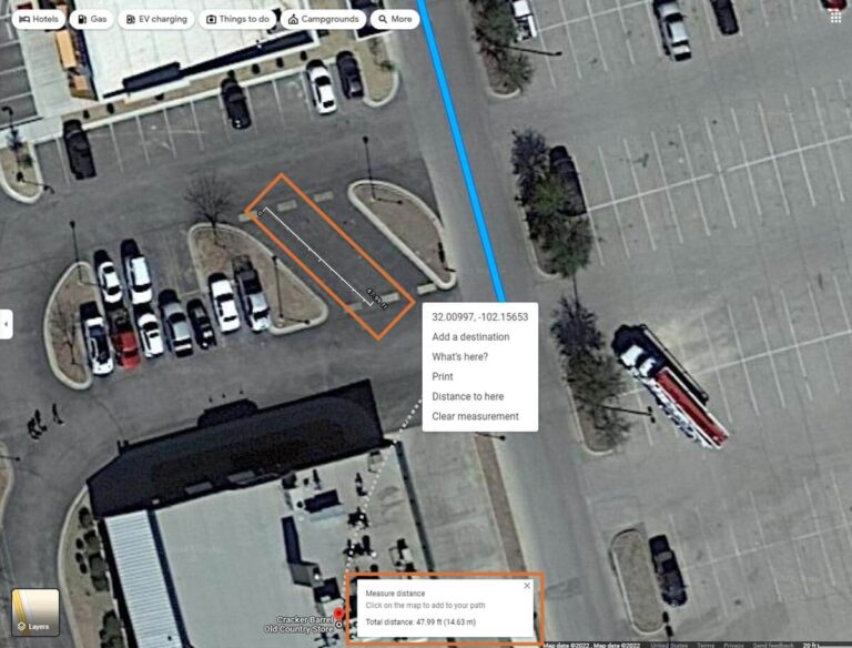 Cracker Barrel Overnight Parking for RVs
