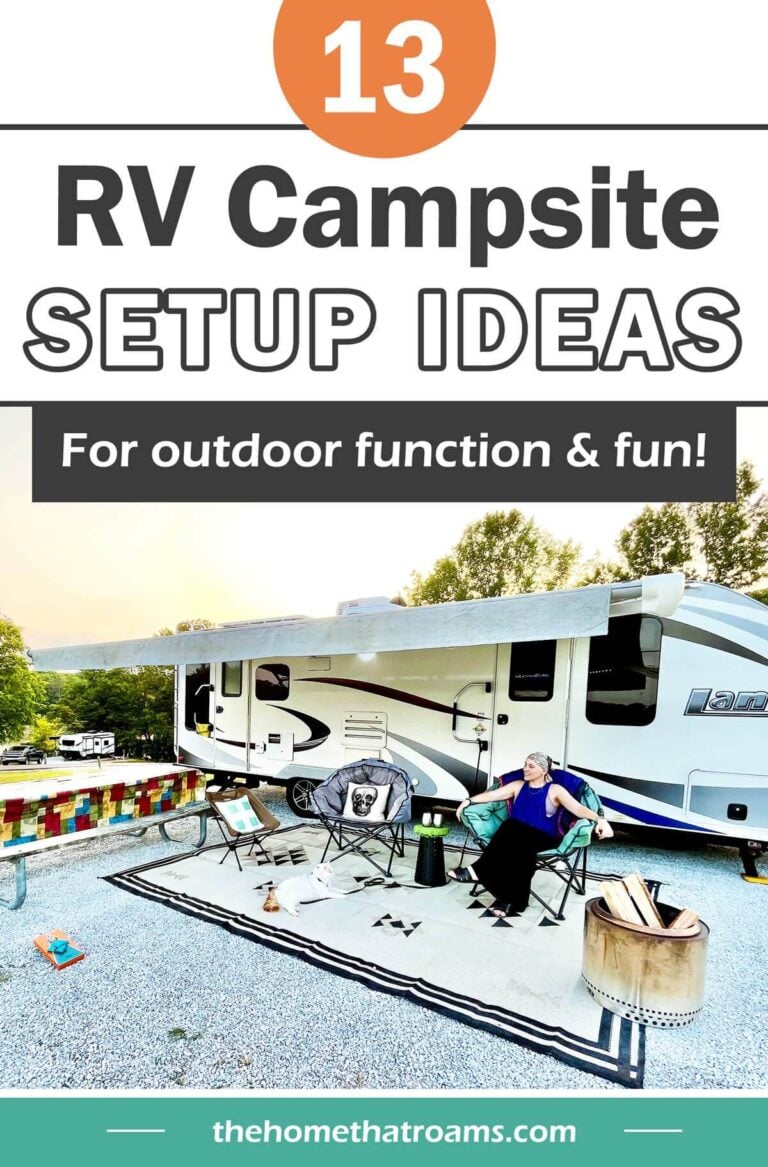 13 RV Campsite Setup Ideas for Outdoor Function & Fun